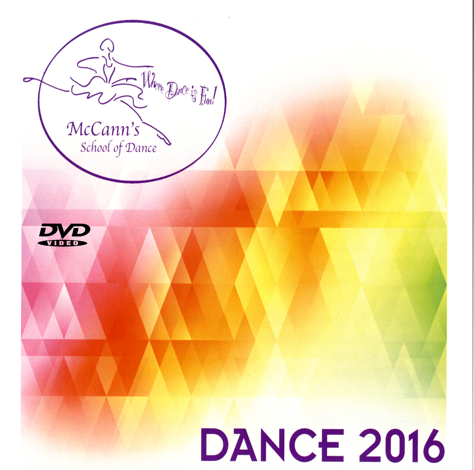 McCann’s School Of Dance-2016 DVD | Mack Video Productions